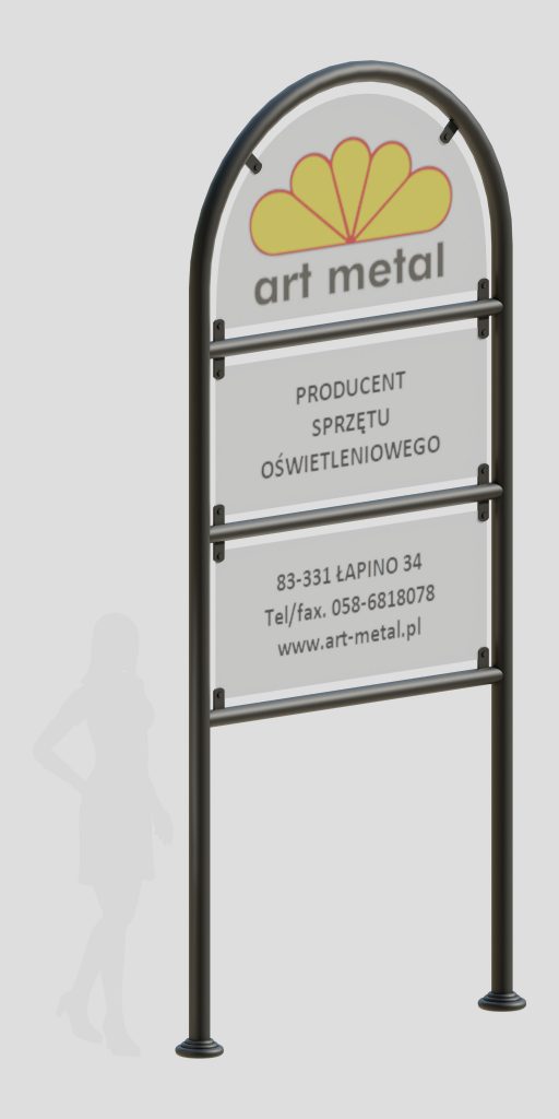 Sign: M10 - Art Metal